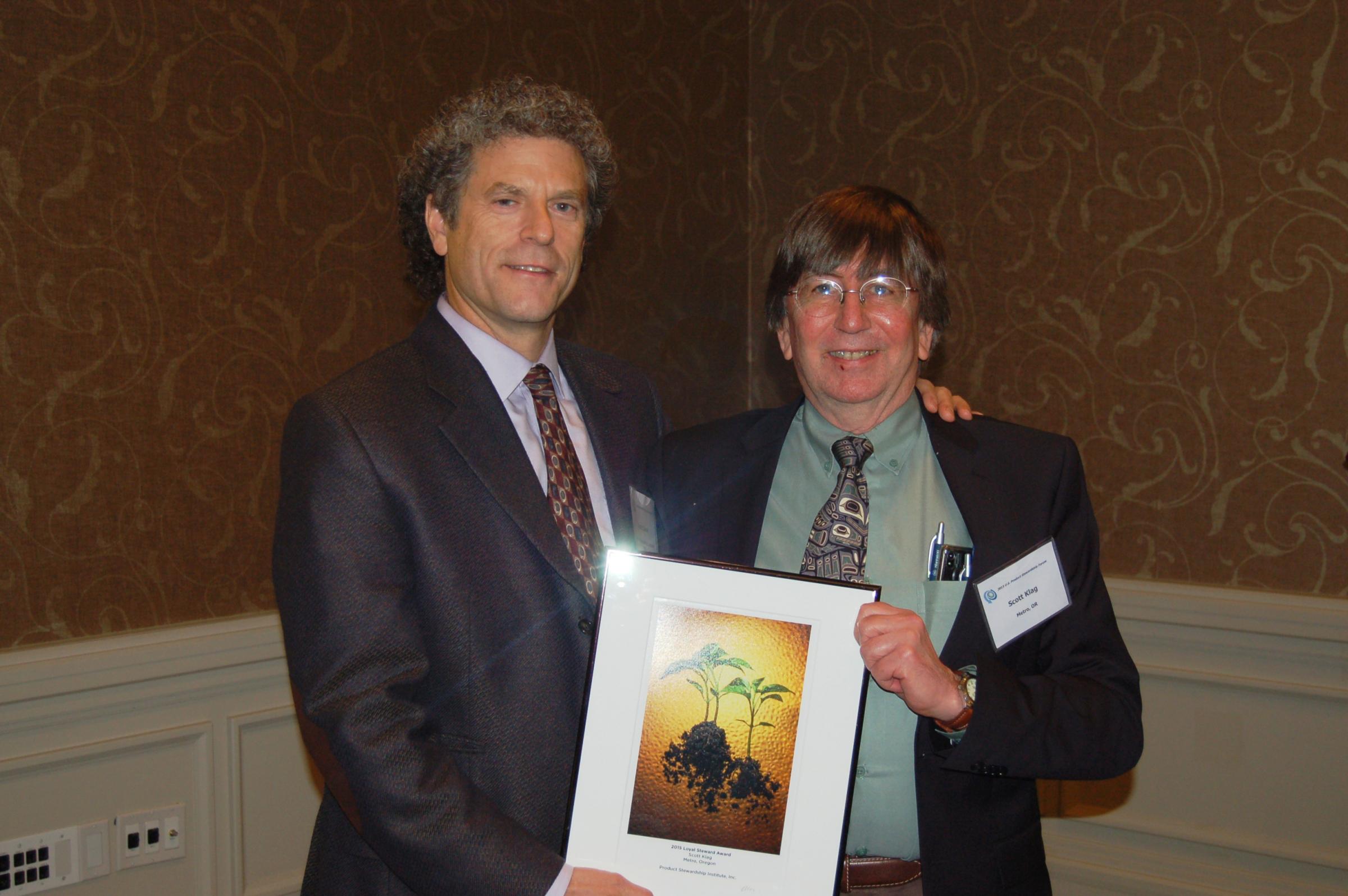 Metro’s Scott Klag Receives “2015 Loyal Steward Award” at the 2015 U.S ...