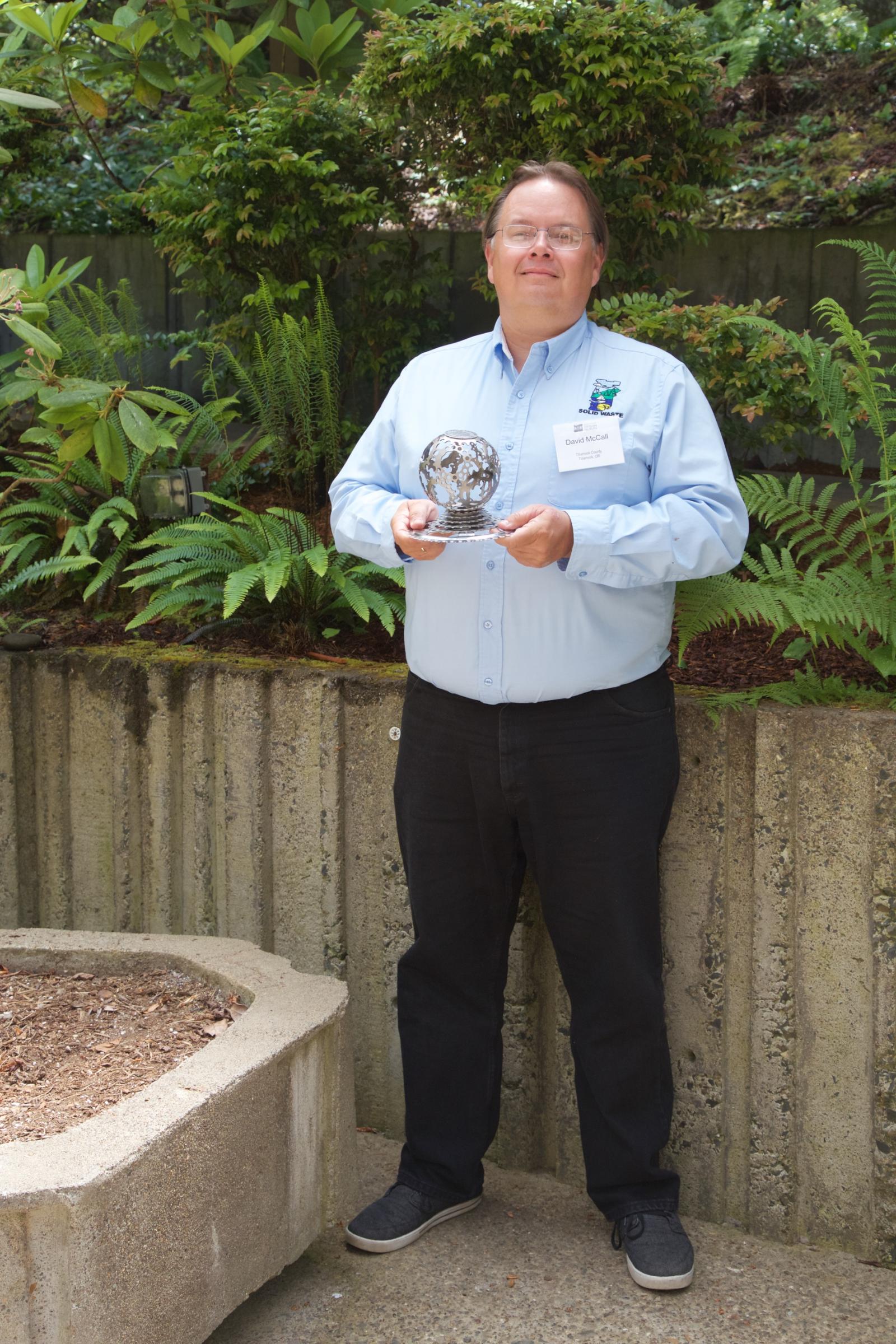 Recycler of the Year: Government Employee - David McCall, Tillamook ...